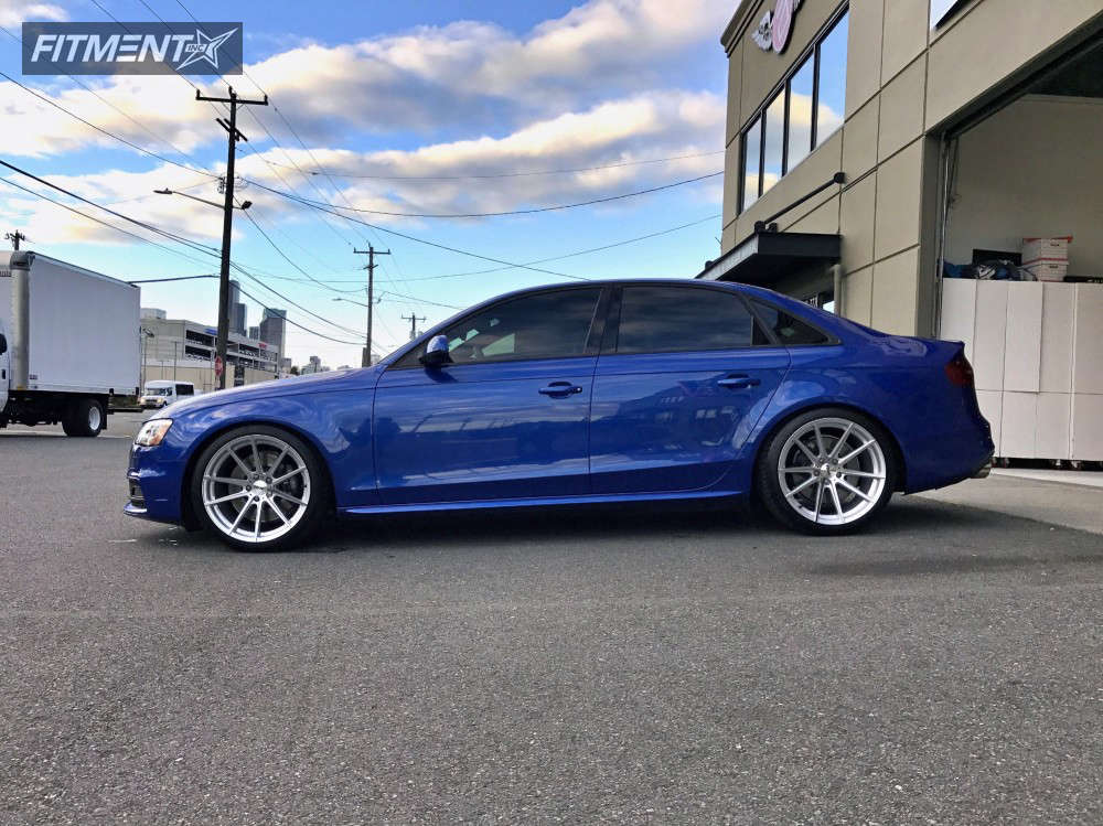 2013 Audi S4 Base with 19x9.5 TSW Bathurst and Continental 255x35 on ...