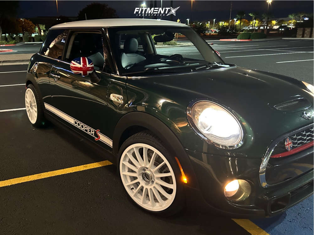 2017 Mini Cooper S with 18x8.5 Fifteen52 Podium and Continental 205x40 ...