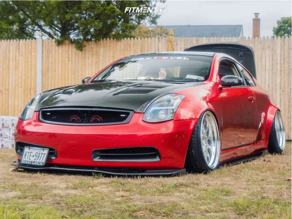 2004 INFINITI G35 Base with 19x10 Avant Garde F140 and Lexani 225x35 on ...