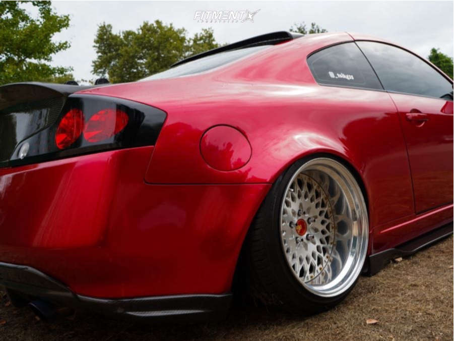 2004 INFINITI G35 Base with 19x10 Avant Garde F140 and Lexani 225x35 on ...