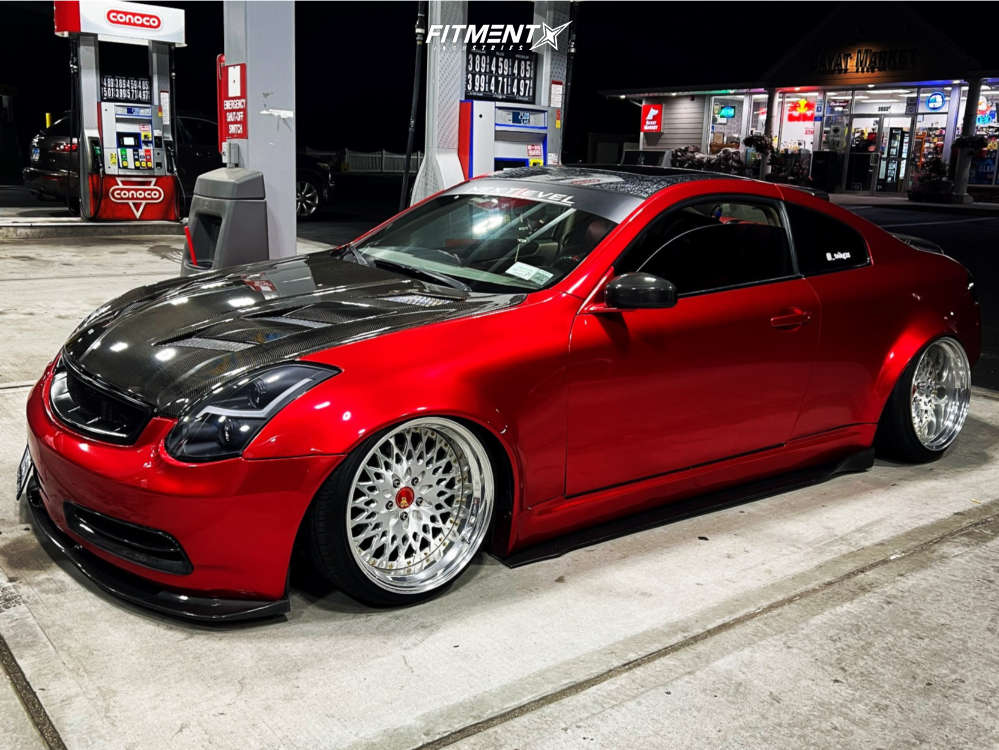 2004 INFINITI G35 Base with 19x10 Avant Garde F140 and Lexani 225x35 on ...