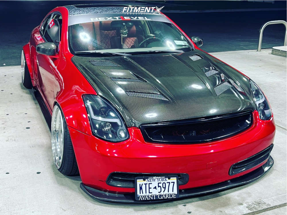 2004 INFINITI G35 Base with 19x10 Avant Garde F140 and Lexani 225x35 on ...