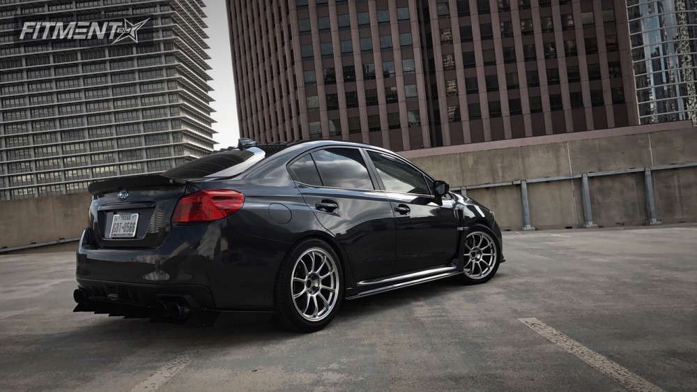 2016 Subaru WRX Base with 18x9.5 Ambit Rt8 and Hankook 265x35 on ...