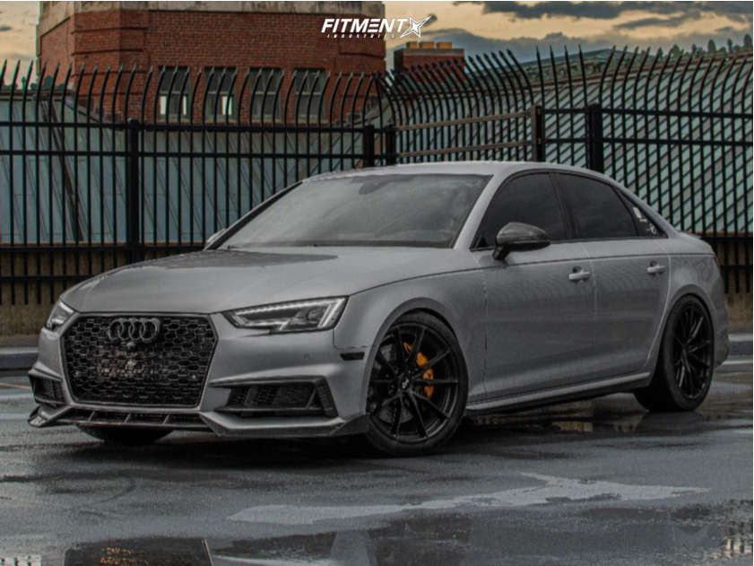 2018 Audi S4 Prestige with 19x9.5 Niche Rainier and Continental 265x35 ...