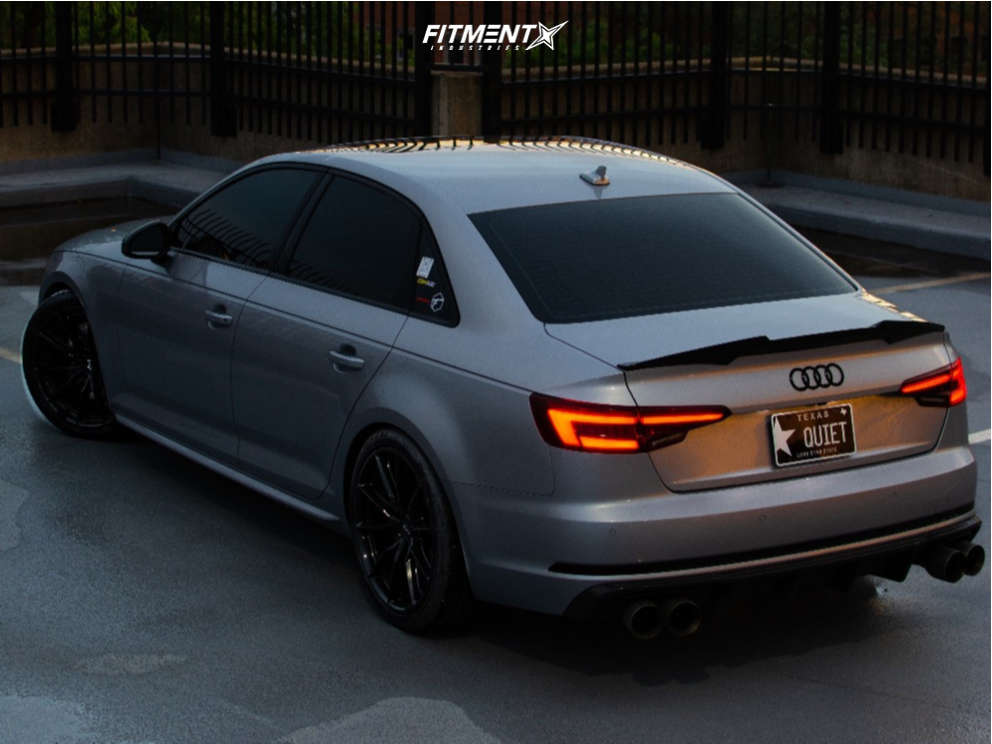 2018 Audi S4 Prestige with 19x9.5 Niche Rainier and Continental 265x35 ...