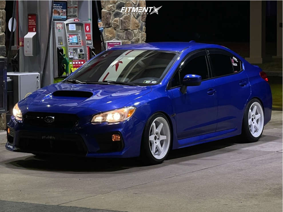 2021 Subaru WRX Base with 18x9.5 Vors Tr37 and Hankook 245x40 on ...