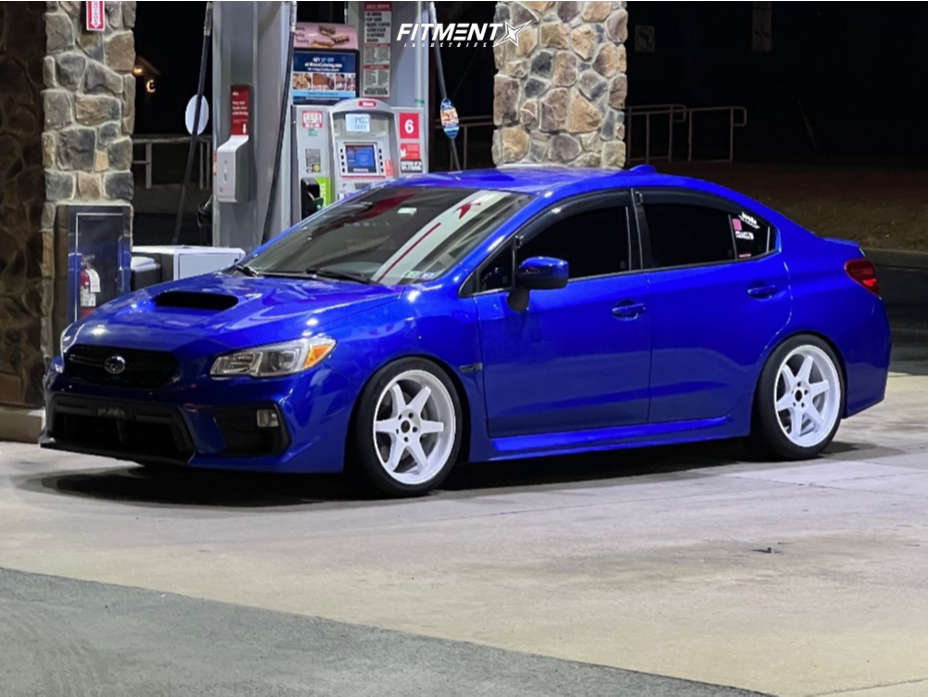 2021 Subaru WRX Base with 18x9.5 Vors Tr37 and Hankook 245x40 on ...
