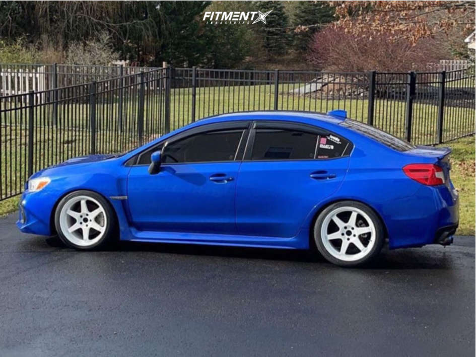 2021 Subaru WRX Base with 18x9.5 Vors Tr37 and Hankook 245x40 on ...