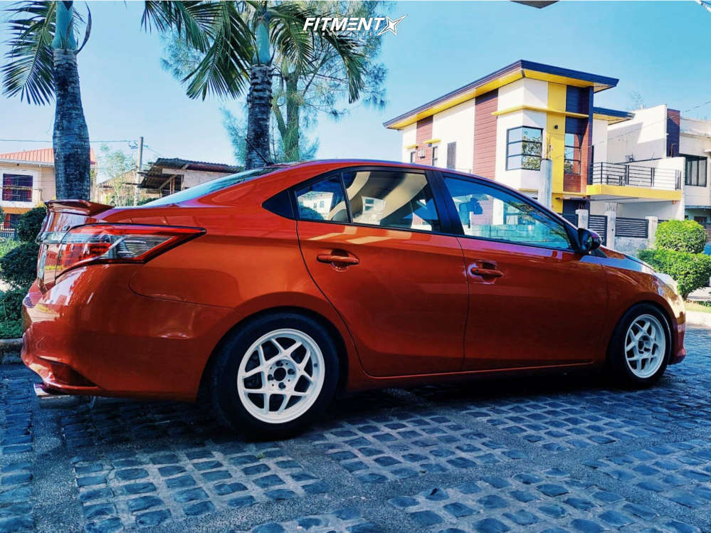 2014 Toyota Vios 1.5 G with 15x6.5 Rota Speed 5 and Sailun 195x55 on ...