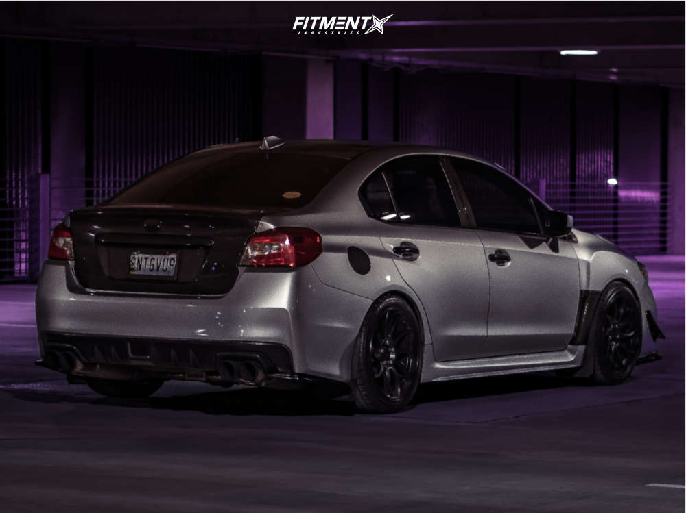 2015 Subaru WRX Premium with 18x9.5 Anovia Night and BFGoodrich 255x35 ...