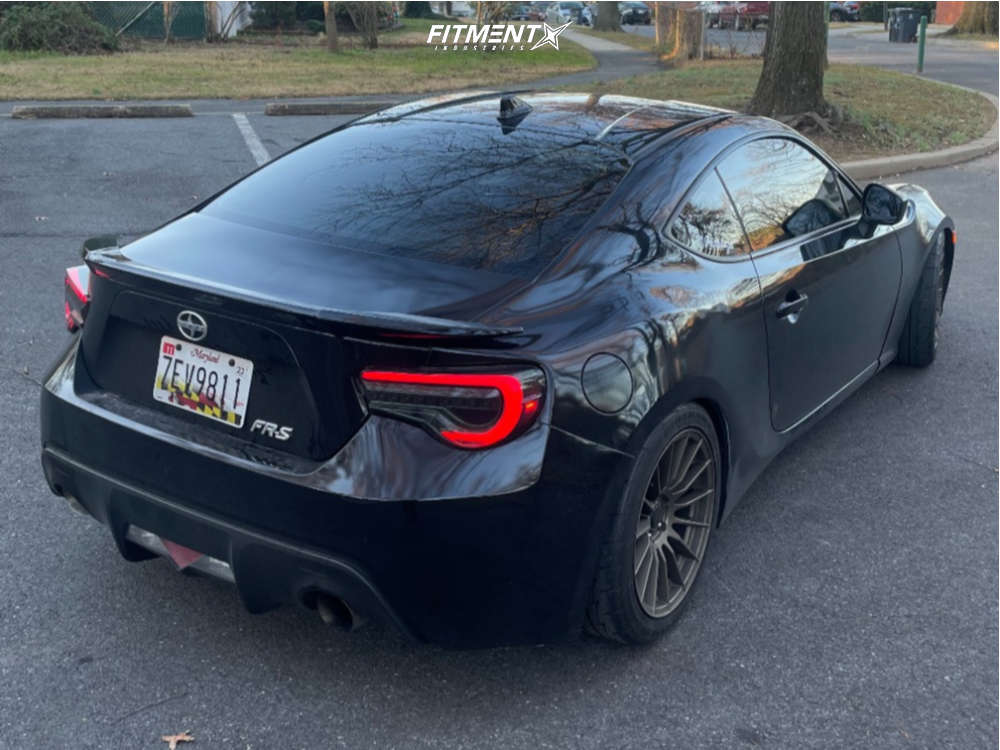 2015 Scion FR-S Base with 17x9 Ambit Re02 and Firestone 255x40 on ...