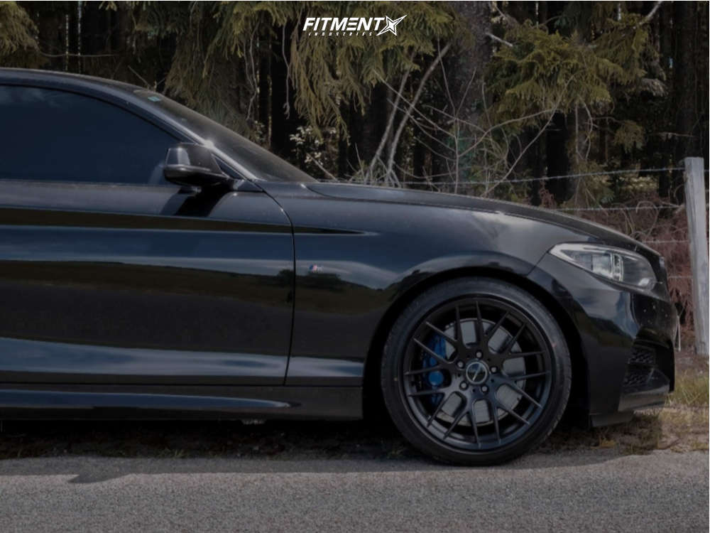 2015 BMW M235i Base with 18x8.5 Avant Garde M359 and Vercelli 225x40 on ...