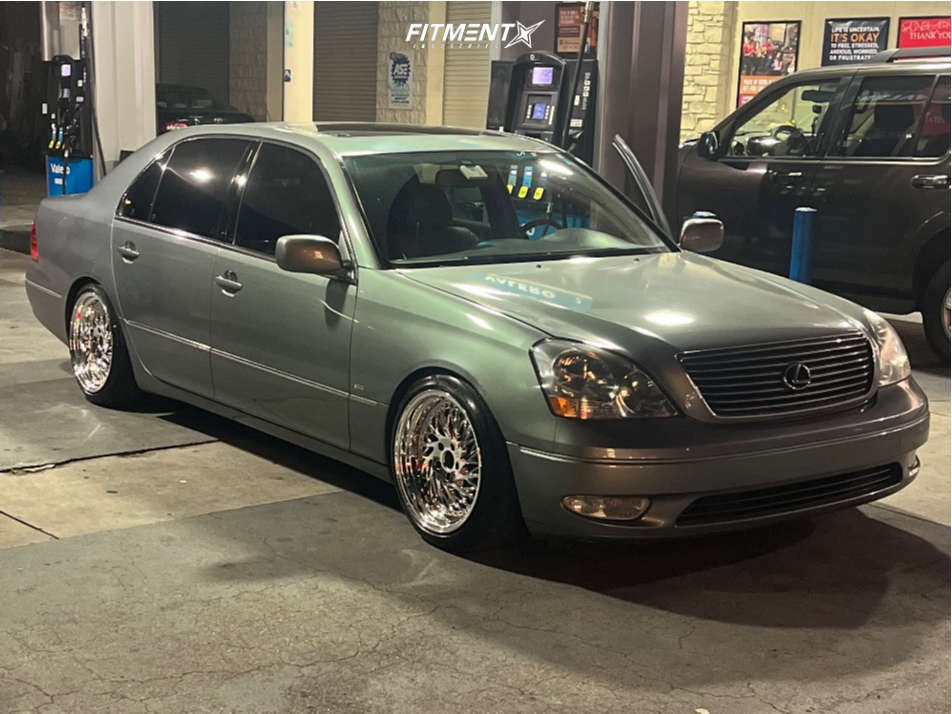 2001 Lexus LS430 Base with 18x9.5 Aodhan Ds03 and Falken 225x45 on ...