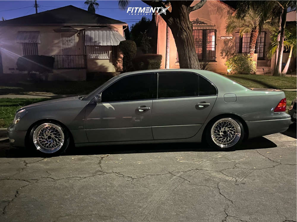 2001 Lexus LS430 Base with 18x9.5 Aodhan Ds03 and Falken 225x45 on ...