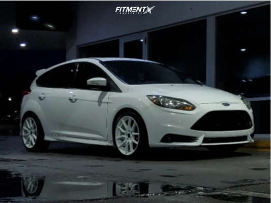 2014 Ford Focus ST with 18x8.5 Option Lab R716 and Continental 235x40 ...