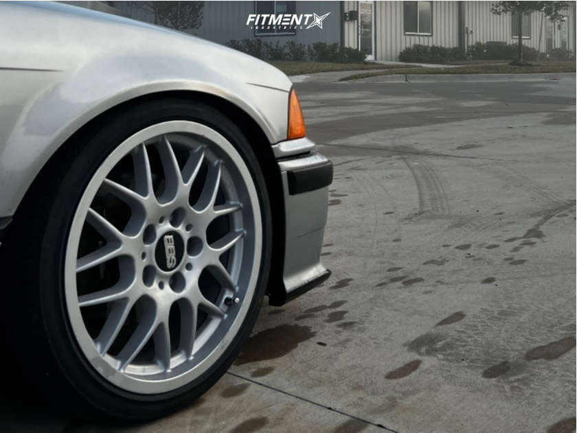 1997 BMW 328is Base with 17x8 BBS Rx and Sailun 205x40 on Coilovers | 2529512 | Fitment Industries