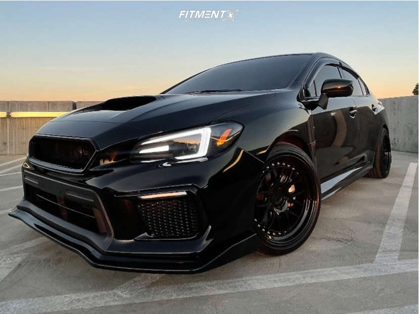 2021 Subaru WRX Base with 18x9.5 Aodhan DS06 and Delinte 245x40 on ...