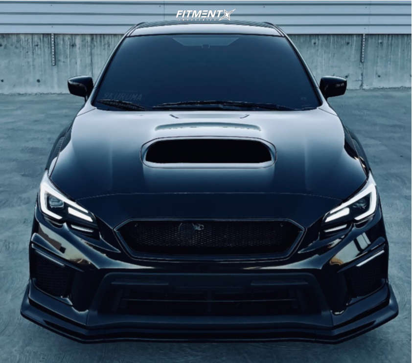 2021 Subaru WRX Base with 18x9.5 Aodhan DS06 and Delinte 245x40 on ...