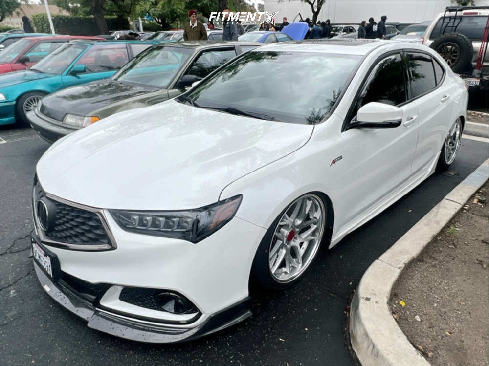 2019 Acura TLX SH-AWD with 19x10 Work Gnosis CVX and Hankook 255x35 on ...