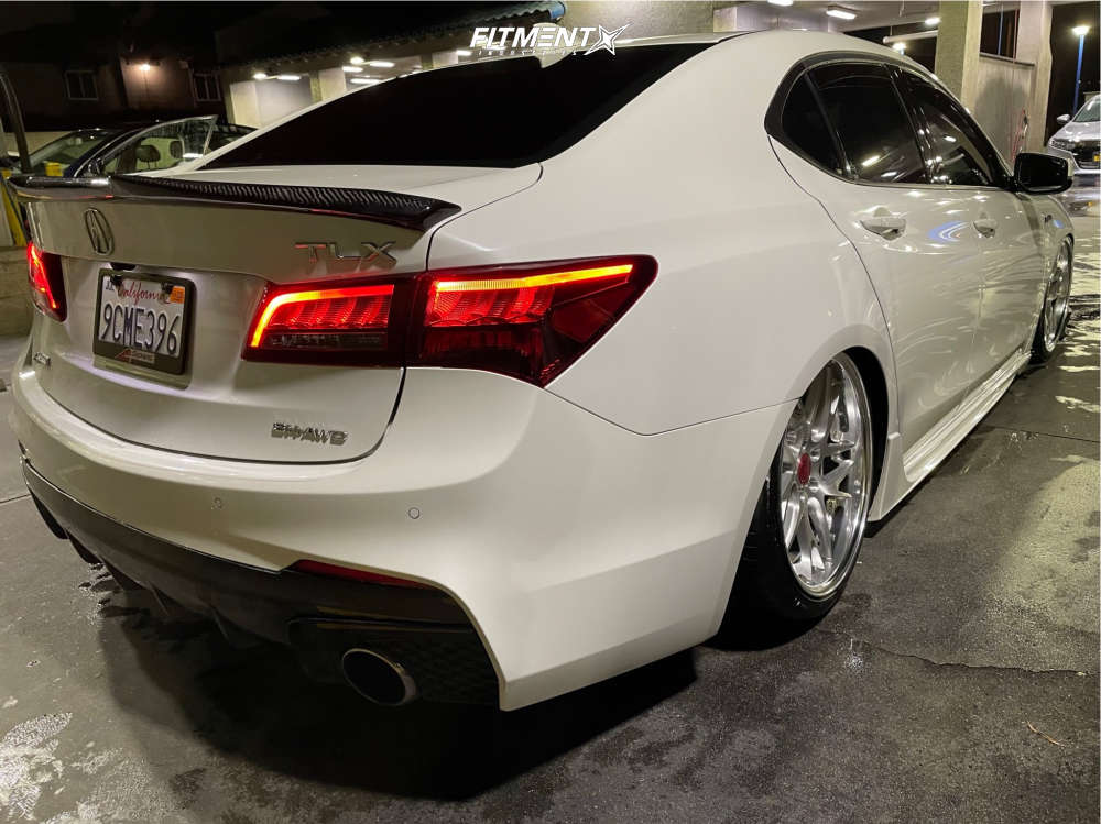 2019 Acura TLX SH-AWD with 19x10 Work Gnosis CVX and Hankook 255x35 on ...