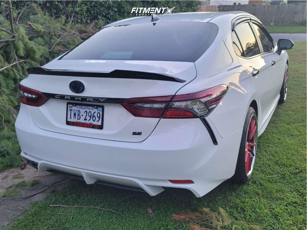 2022 Toyota Camry Hybrid SE Nightshade with 20x9 Asanti Black Abl-23 ...