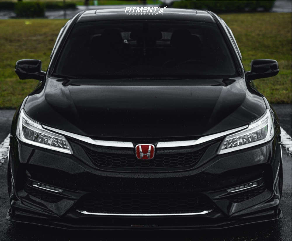 2016 Honda Accord EX-L with 19x9.5 Work Emotion Cr 2p and Ohtsu 225x35 on Coilovers | 2530307 ...