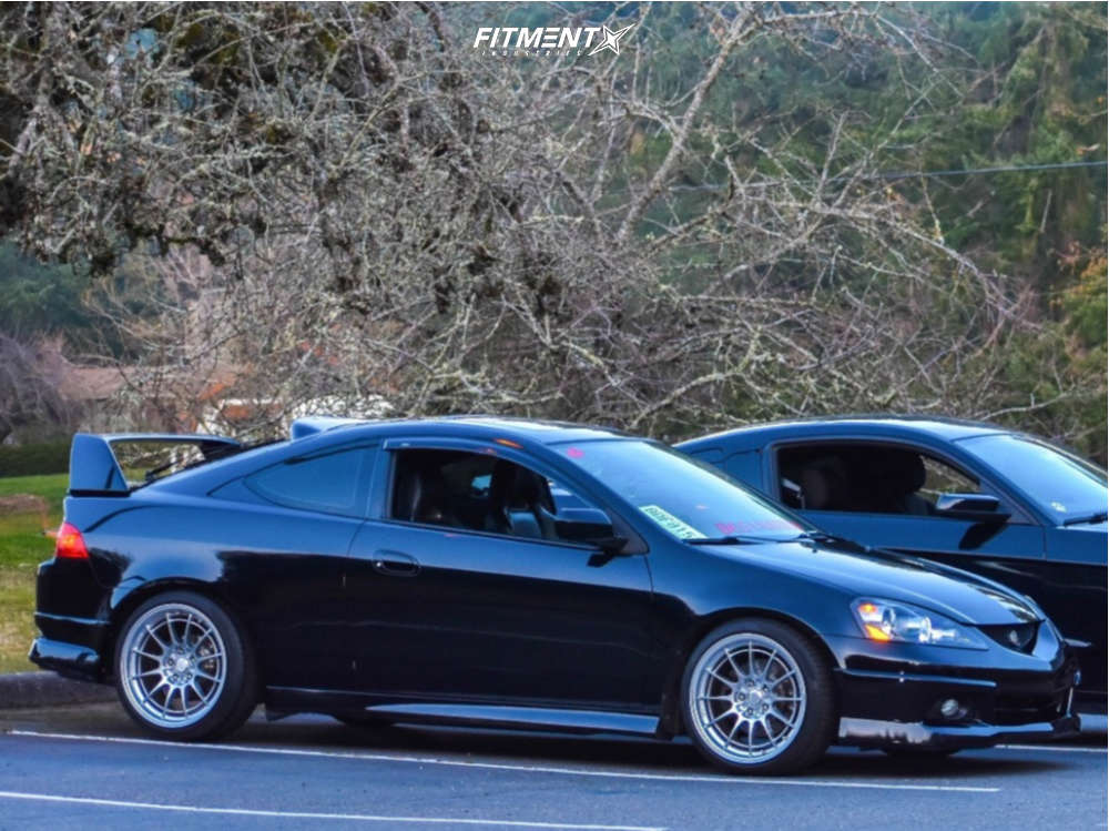 2005 Acura RSX Type-S with 18x9.5 Enkei Nt03 and Pirelli 225x40 on Coilovers | 2530311 | Fitment ...
