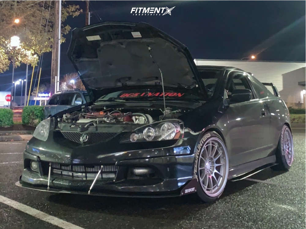2005 Acura RSX Type-S with 18x9.5 Enkei Nt03 and Pirelli 225x40 on ...