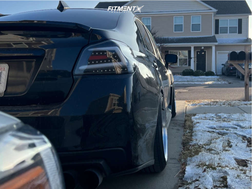 2020 Subaru WRX Premium with 18x9.5 Aodhan Ds09 and Goodyear 235x40 on ...