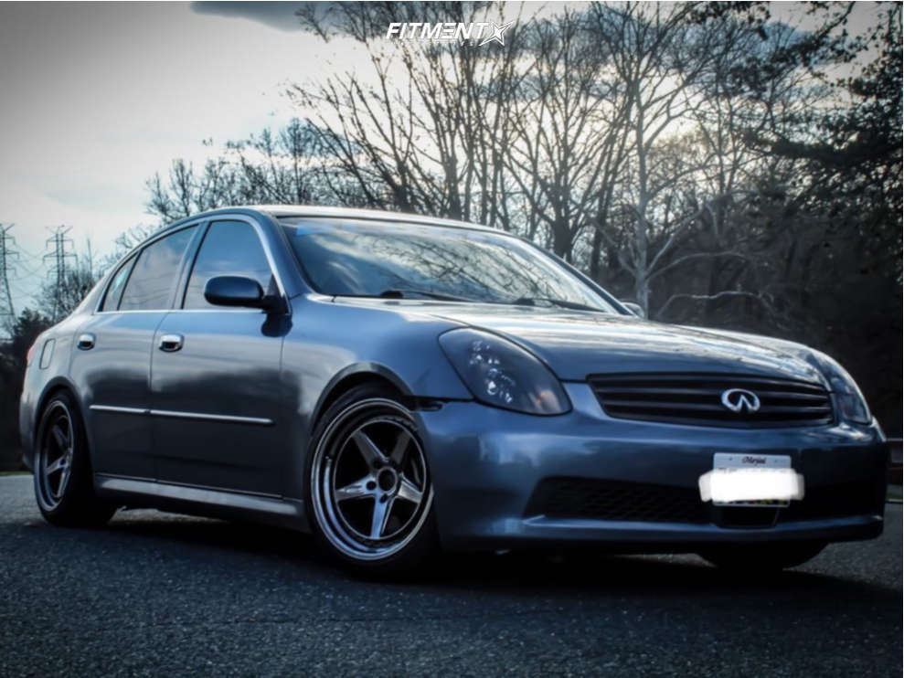 2006 INFINITI G35 X with 18x9.5 Aodhan Ds05 and Lexani 235x40 on ...