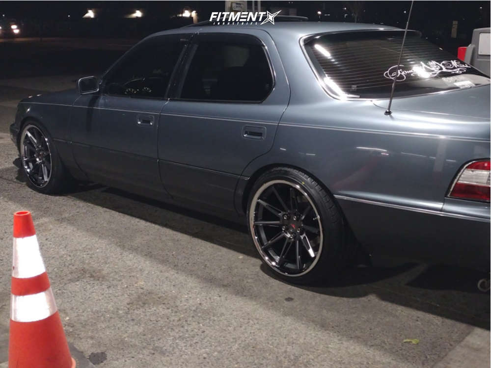 1991 Lexus LS400 Super saloon with 19x9.5 Ferrada Cm2 and Vercelli ...