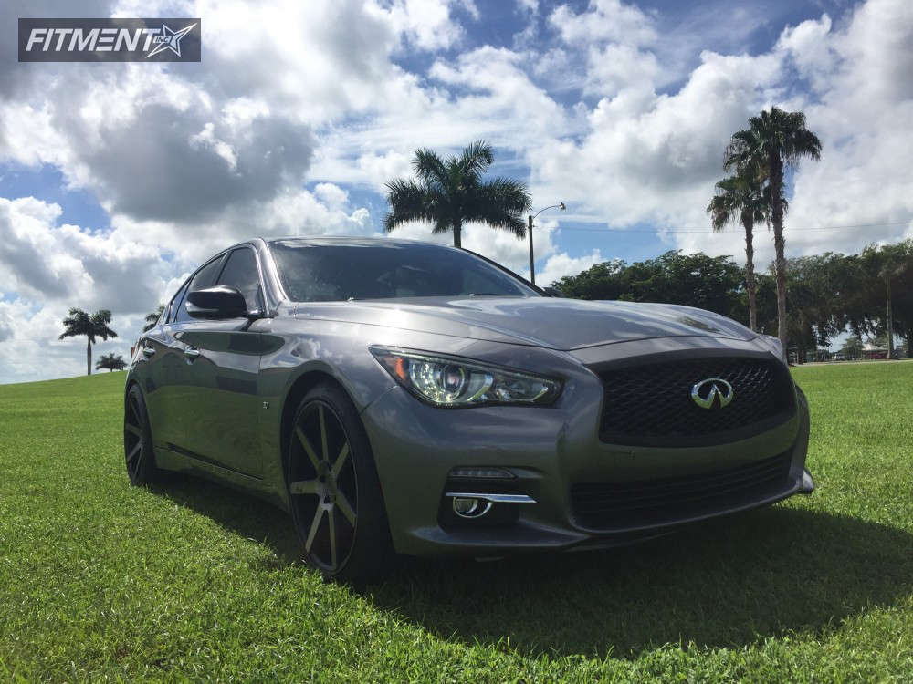 2015 INFINITI Q50 Sport with 20x9 Niche Verona and Nexen 245x35 on ...