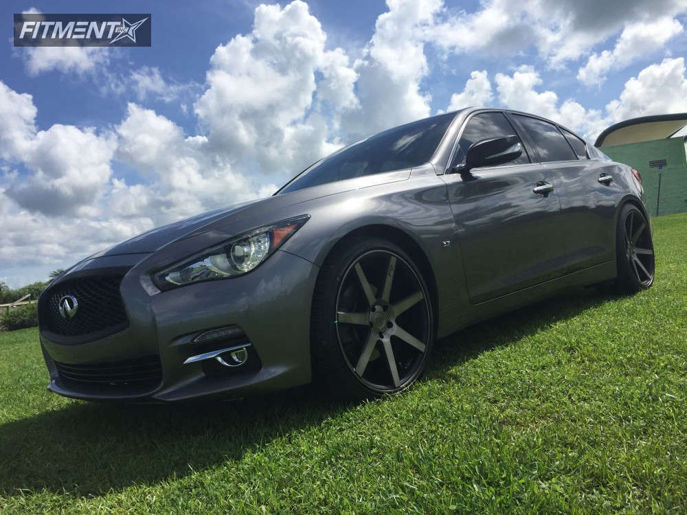 2015 INFINITI Q50 Sport with 20x9 Niche Verona and Nexen 245x35 on ...