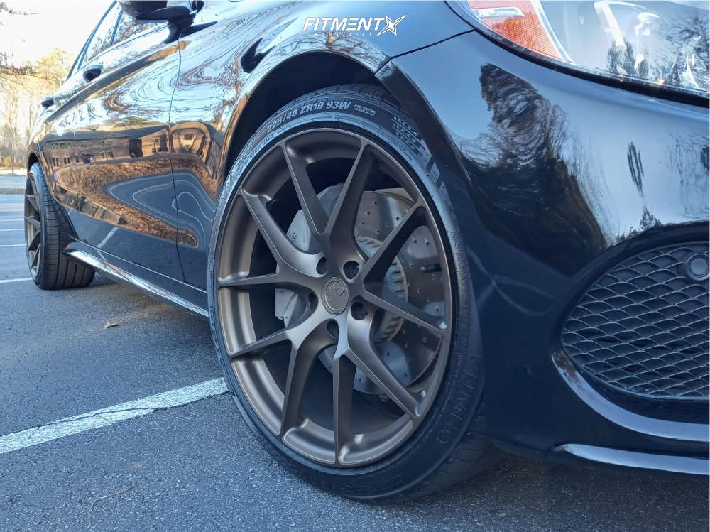 2016 Mercedes-Benz C300 4Matic Sport with 19x8.5 Aodhan Aff7 and Kumho ...