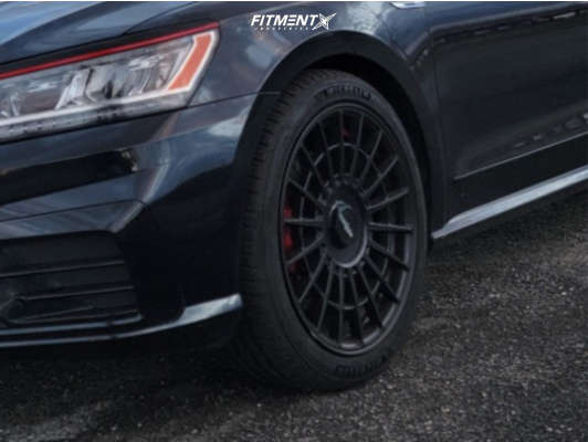 2018 Volkswagen Passat GT with 19x8.5 Rotiform LAS-R and Michelin ...