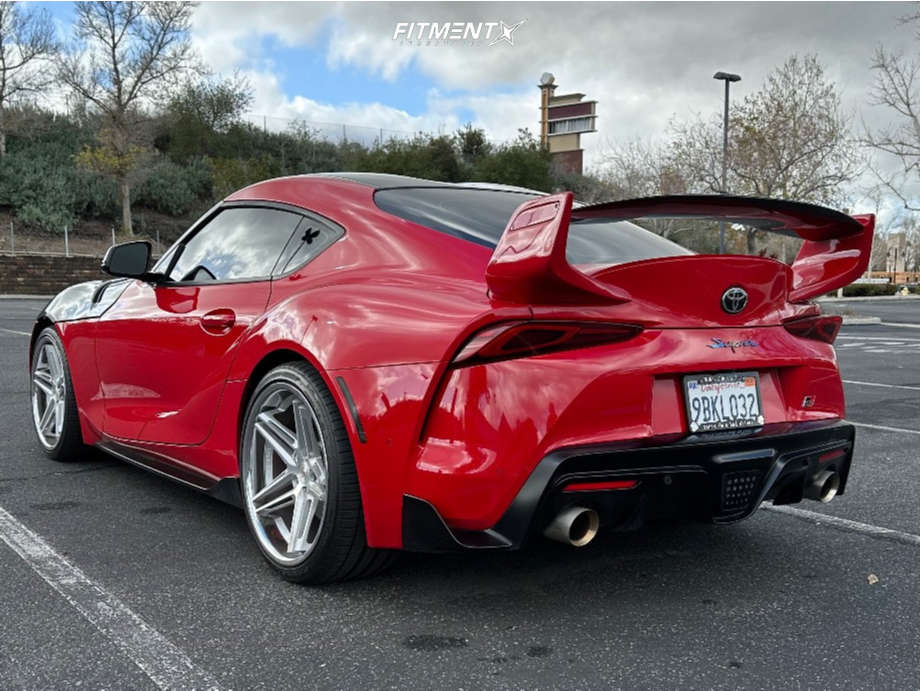 2022 Toyota GR Supra Premium with 20x8.5 Ferrada Cm1 and Falken 255x35 ...