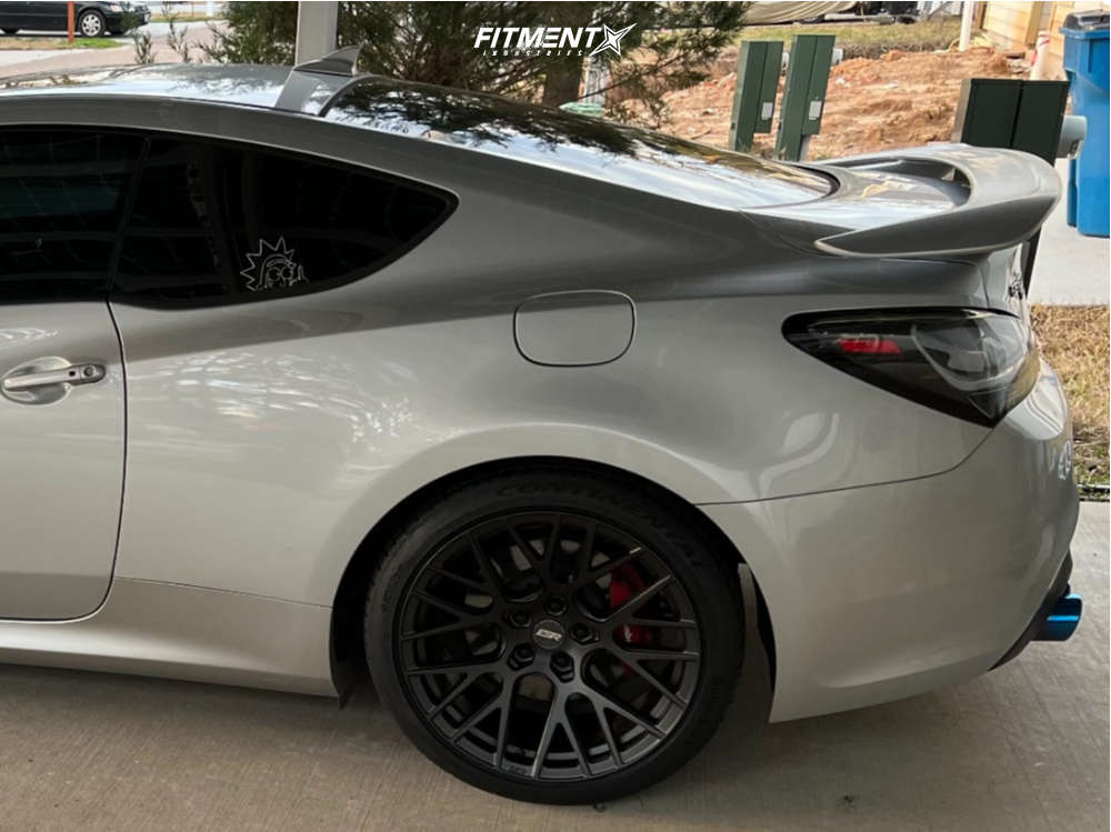 2016 Hyundai Genesis Coupe 3.8 Ultimate with 19x9.5 ESR Rf11 and ...