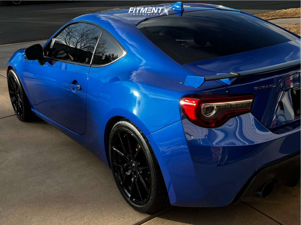 2019 Subaru BRZ Limited with 18x8.5 Option Lab R716 and Michelin 245x35 ...