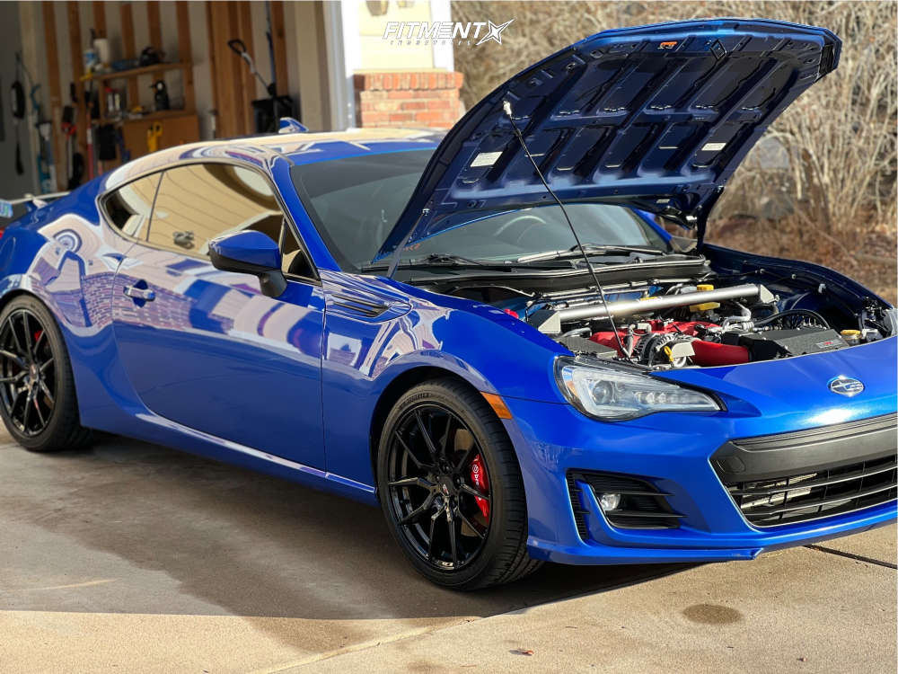 2019 Subaru BRZ Limited with 18x8.5 Option Lab R716 and Michelin 245x35 on Coilovers | 2532566 ...