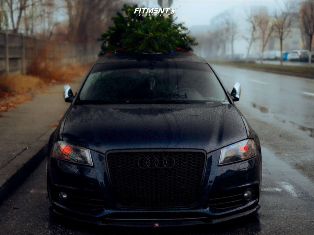 2012 Audi A3 TDI with 19x8.5 Rotiform Rse and Achilles 225x40 on Air ...