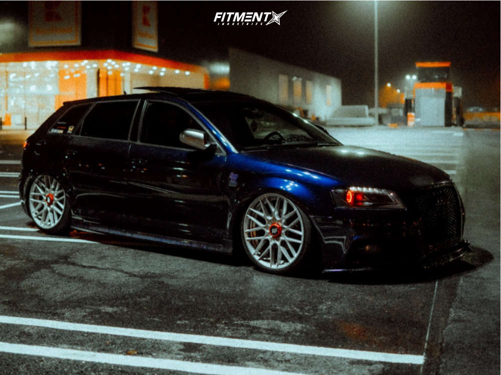 2012 Audi A3 TDI with 19x8.5 Rotiform Rse and Achilles 225x40 on Air ...