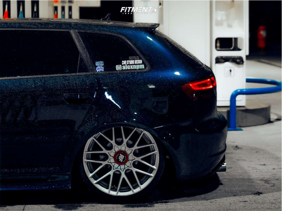 2012 Audi A3 TDI with 19x8.5 Rotiform Rse and Achilles 225x40 on Air ...
