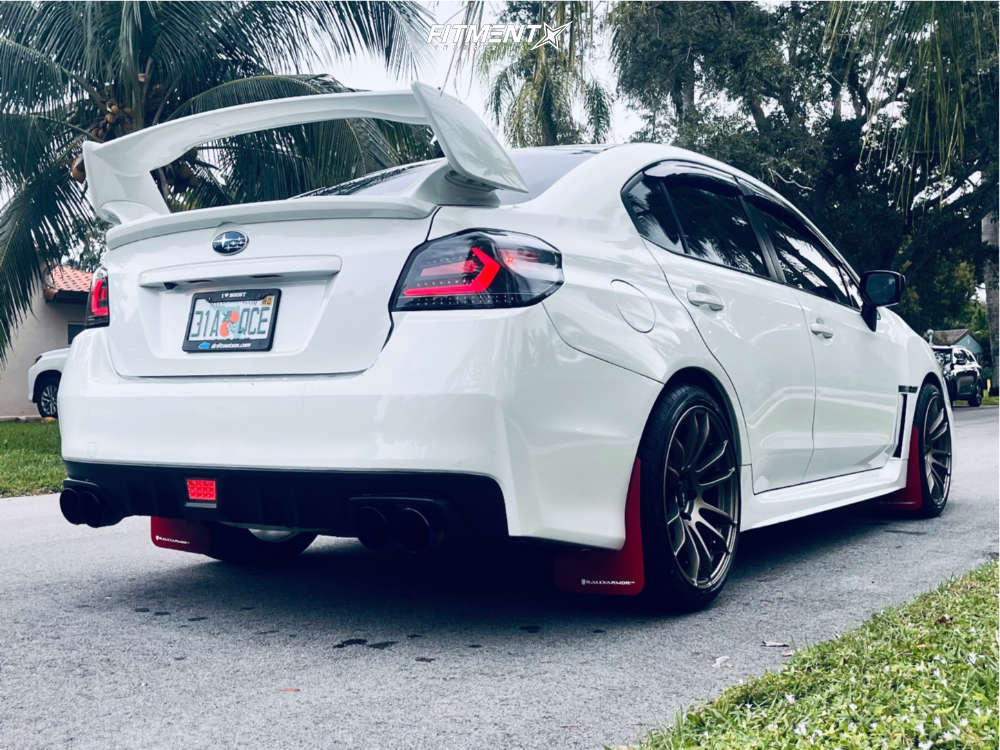 2018 Subaru WRX Base with 18x9.5 AVID1 AV20 and Vercelli 255x35 on ...
