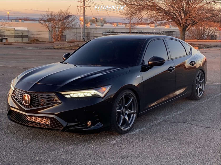 2023 Acura Integra A-Spec with 18x8.5 Kansei Tandem and Continental ...