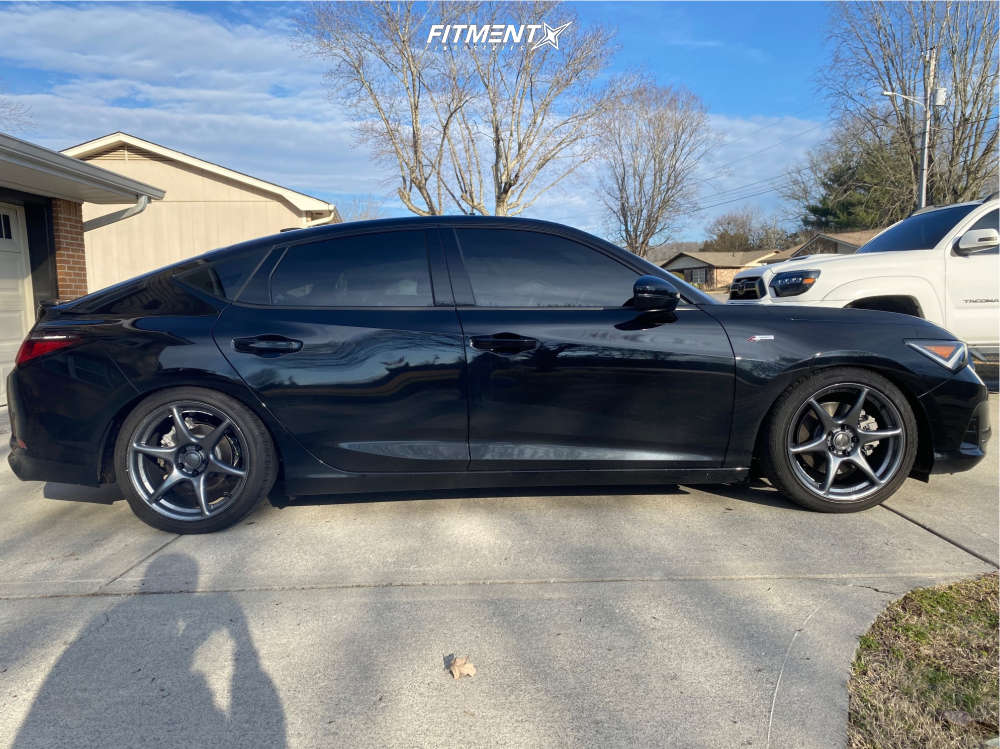 2023 Acura Integra A-Spec with 18x8.5 Kansei Tandem and Continental ...