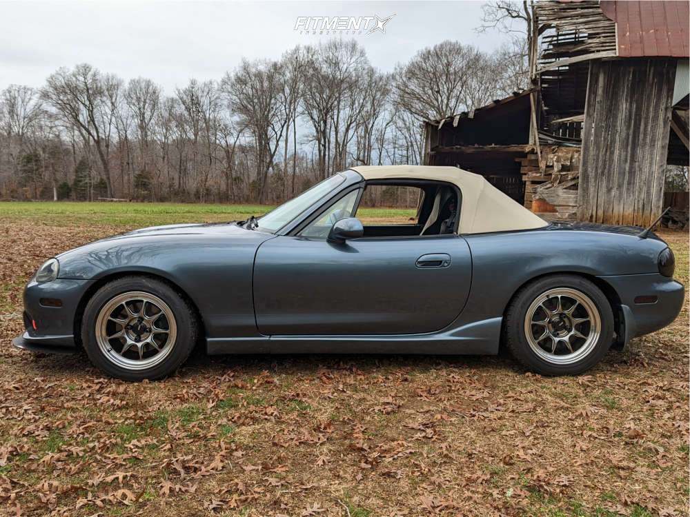 2005 Mazda Miata LS with 15x8 Konig Countergram and Nitto 205x45 on ...