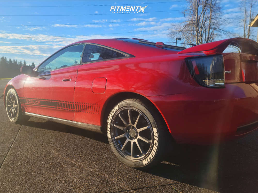 2001 Toyota Celica GTS with 17x7.5 Enkei Px-10 and Michelin 225x45 on ...