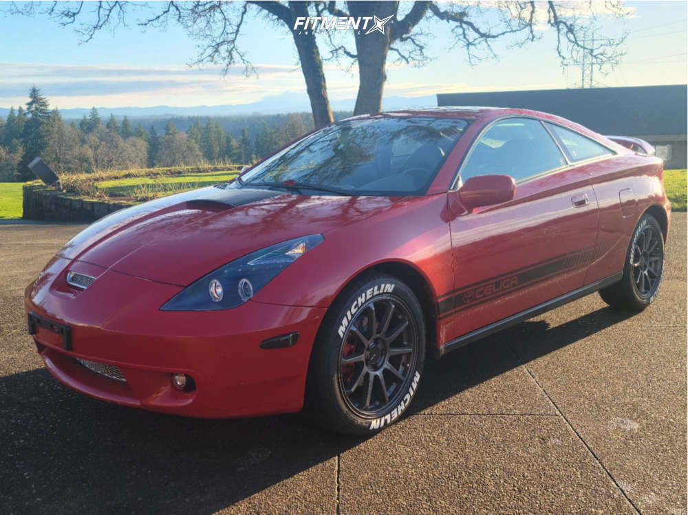 2001 Toyota Celica GTS with 17x7.5 Enkei Px-10 and Michelin 225x45 on ...