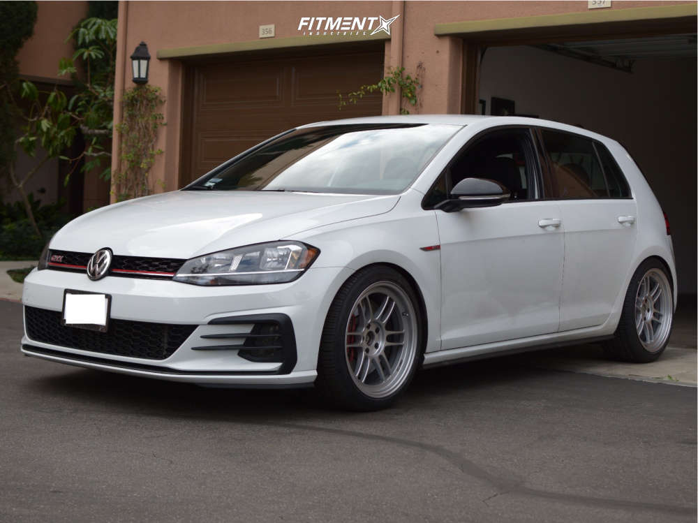 2021 Volkswagen GTI S with 18x9 Enkei Rpf1 and Falken 235x40 on ...