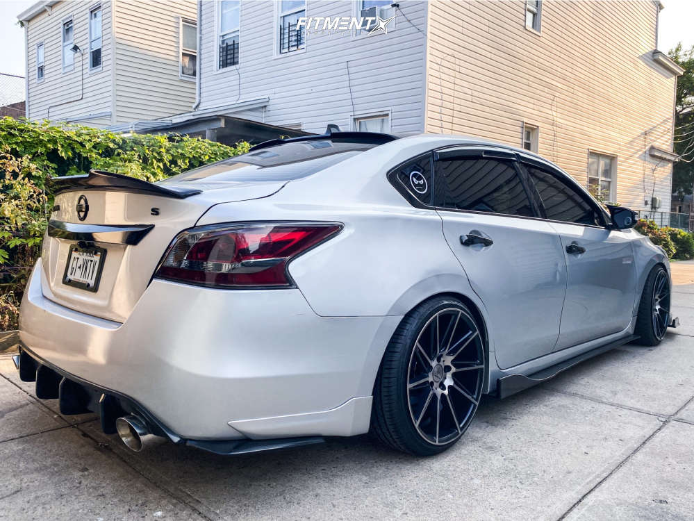 2013 Nissan Altima S with 19x9.5 Verde Quantum and Federal 225x35 on ...